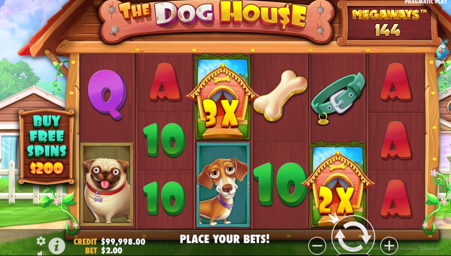 The Dog House Megaways Slot by Pragmatic Play